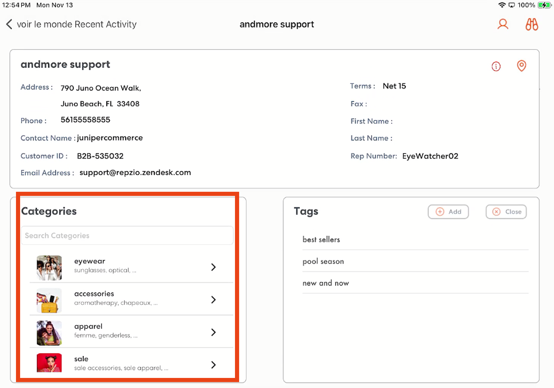 How To Send A Custom Tear Sheet – RepZio - iPad / iPhone Sales App